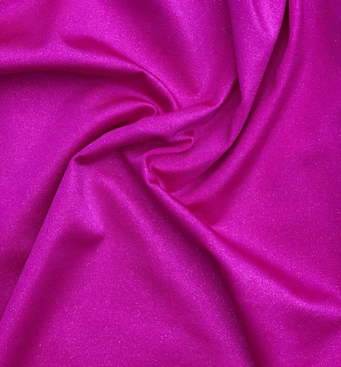 Piękna lycra ze srebrną nitką w kolorze fuksji -FUCHSIA GLITTER